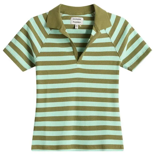 DAMSON MADDER Delphi Polo Top - Green
