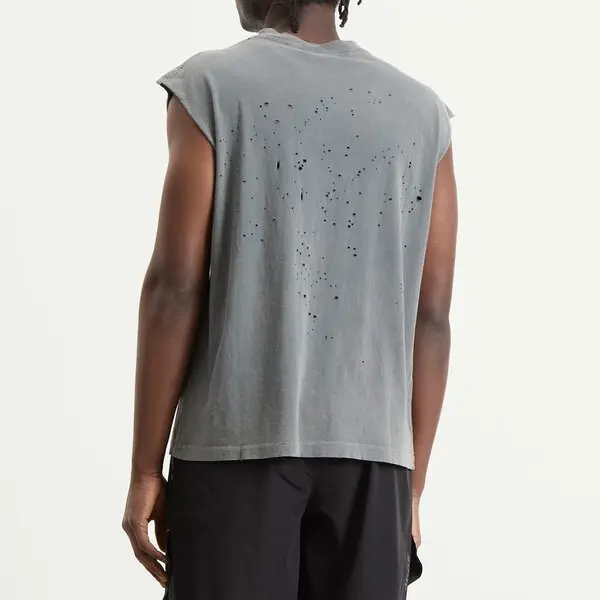Satisfy Mothtech™ Muscle T-shirt - Faded Black