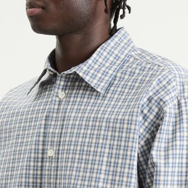 Norse Projects Falster Fine Check Oversized Shirt