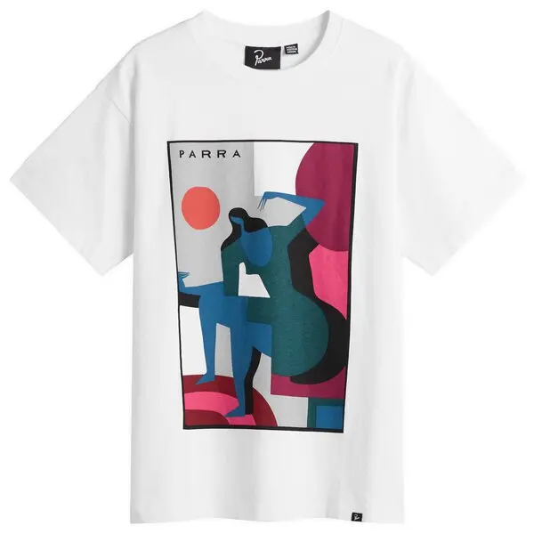 PARRA Ball To The Face T-shirt - White