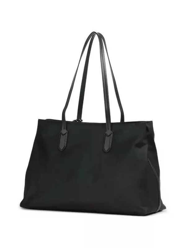 Karl Lagerfeld Ikon Logo-detail Shoulder Bag - Black