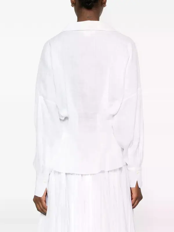 GENNY Collar V-neck Blouse