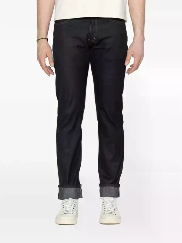 Naked & Famous Denim Streamline Selvage Jeans - Blue