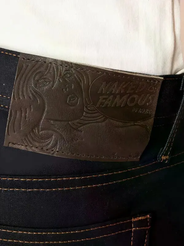 Naked & Famous Denim Streamline Selvage Jeans - Blue