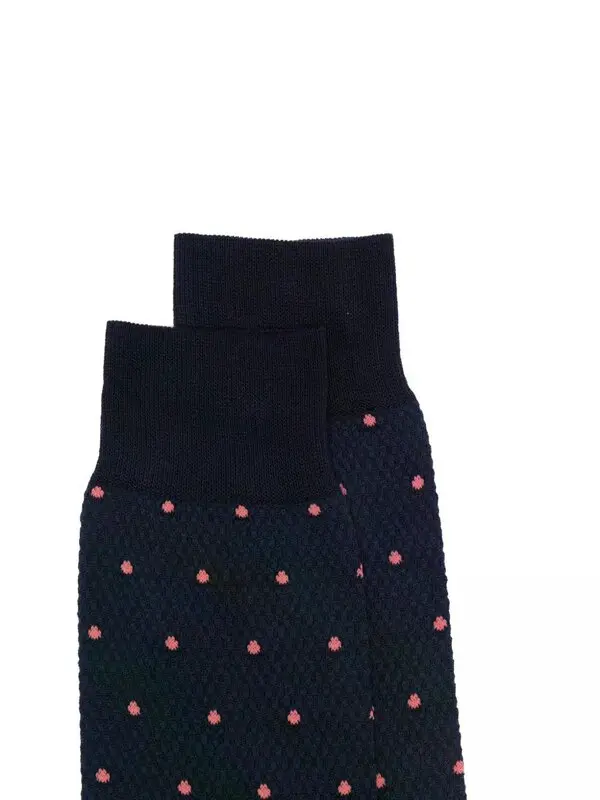 Paul Smith Polka-dot Socks - Blue