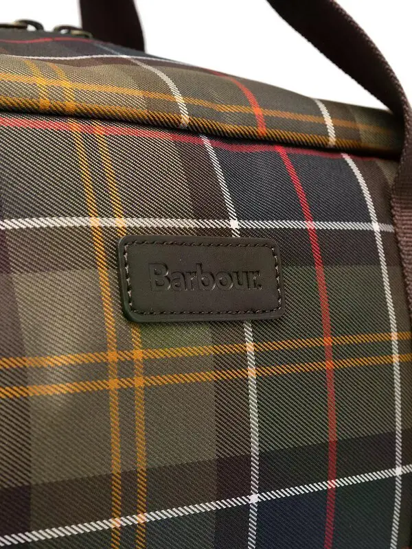 Barbour Plaid Check Luggage Bag
