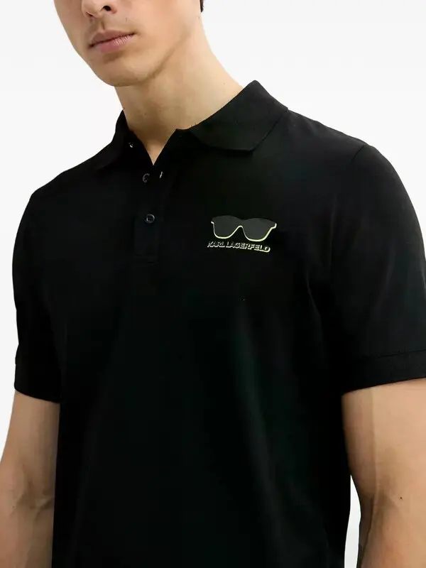 Karl Lagerfeld Short Sleeve Polo Shirt