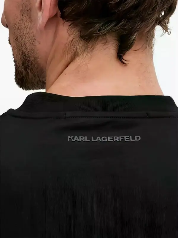Karl Lagerfeld Logo Stripe T-shirt