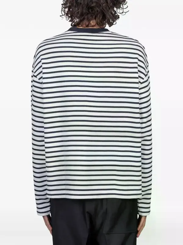 BRAM’S FRUIT Striped Long-sleeved T-shirt