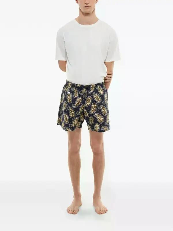 FURSAC Paisley-print Swim Shorts - Blue
