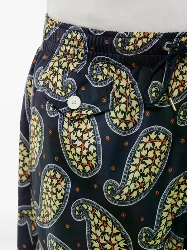 FURSAC Paisley-print Swim Shorts - Blue