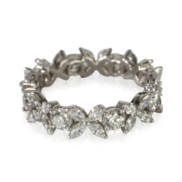 Tiffany & Co. Diamond Victoria Ring - Platinum