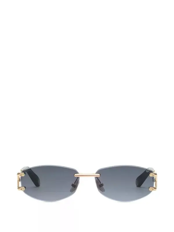 Philipp Plein Rimless Sunglasses - Gold