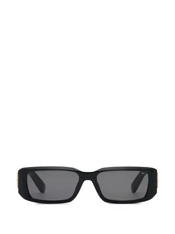 Philipp Plein Rectangle Sunglasses - Black