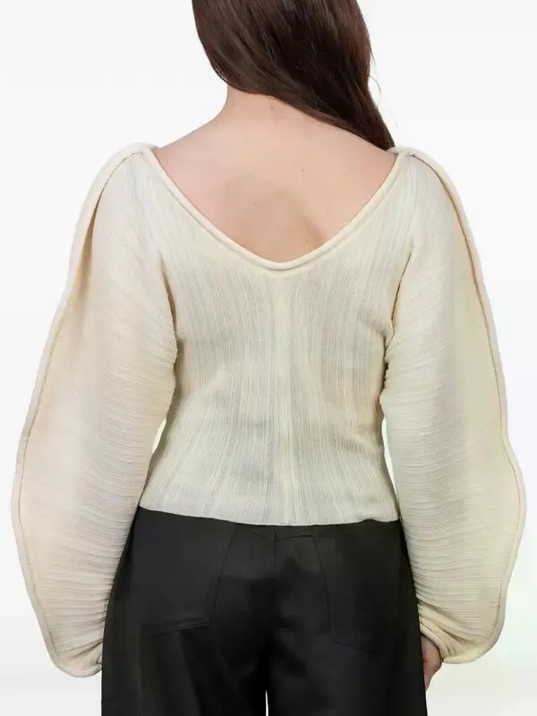 Séfr V-neck Long-sleeve Top