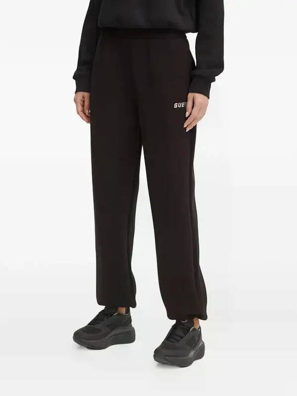 Guess Rhinestone Logo Trousers