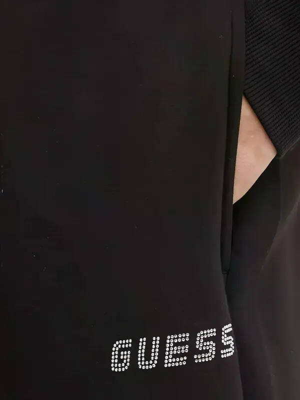 Guess Rhinestone Logo Trousers