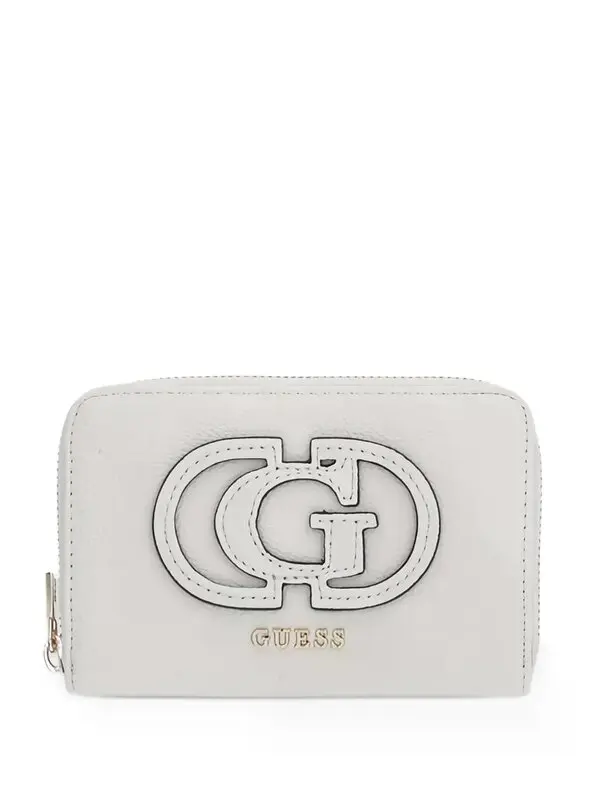 Guess Calebra Logo Wallet - White