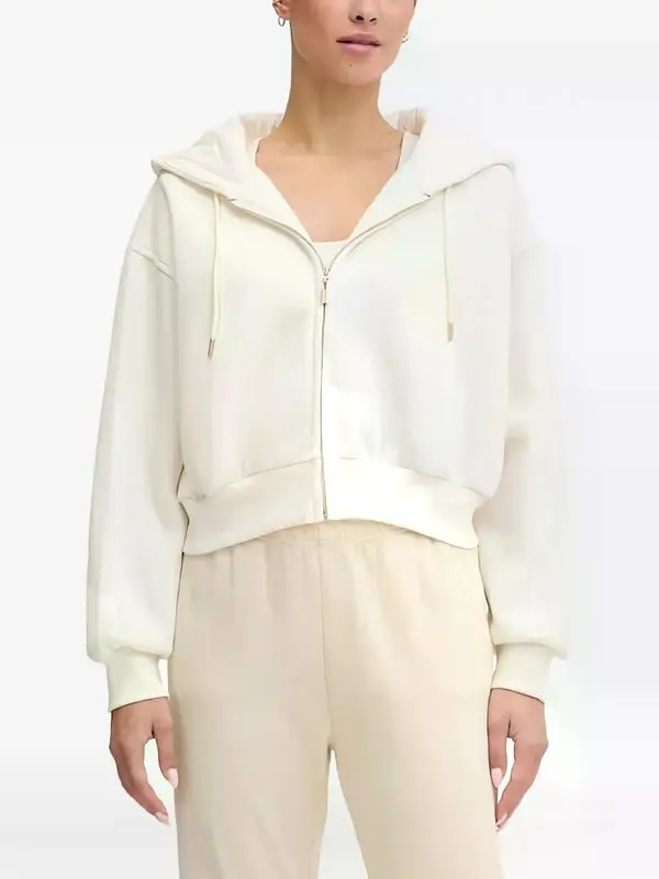 Guess Zip-up Hoodie - Neutrals