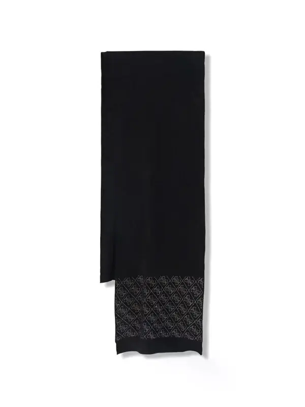 Guess Embellished Scarf - Black