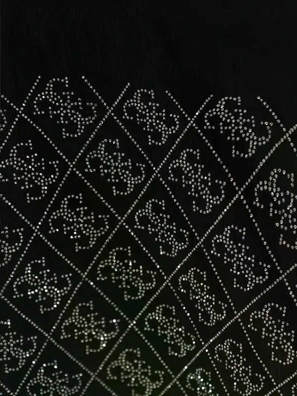 Guess Embellished Scarf - Black