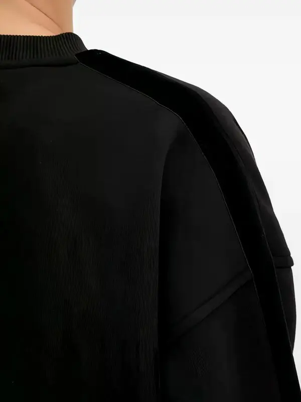 Guess Velvet Panel Sweatshirt