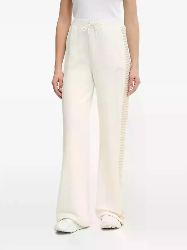 Guess Wide-leg Track Pants - White