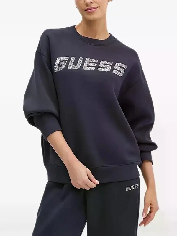 Guess Embellished Sweatshirt - Blue