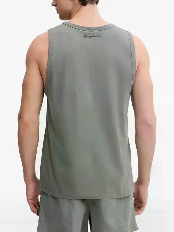 Karl Lagerfeld Logo-print Tank Top
