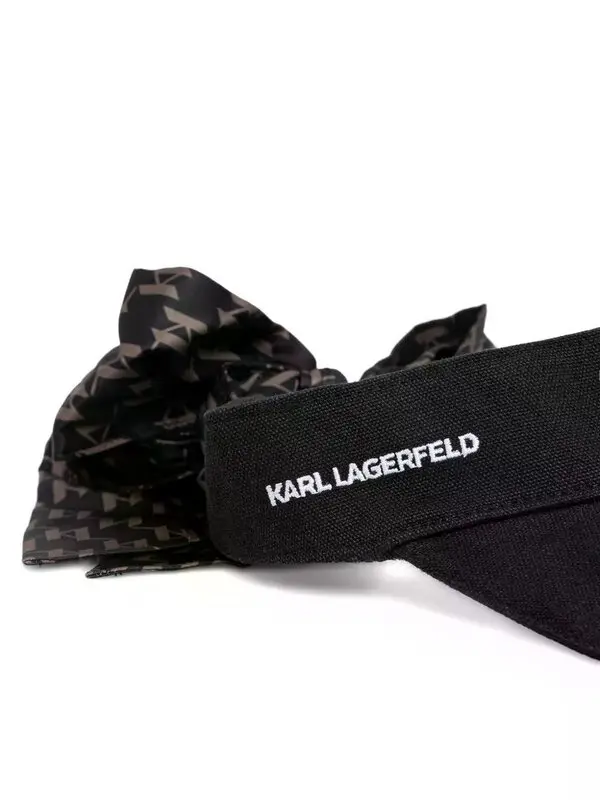 Karl Lagerfeld K/ikonik 2 Visor Hat