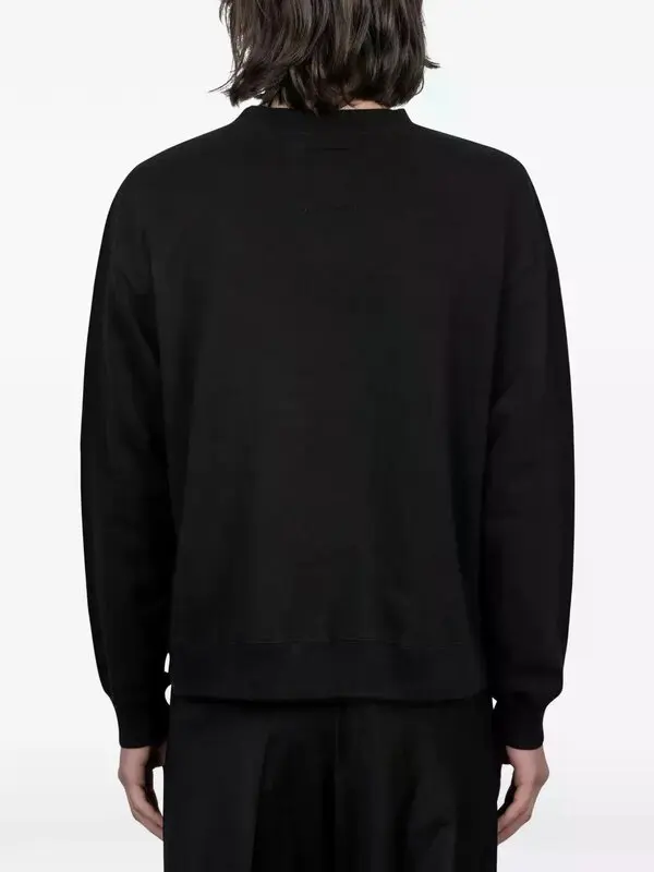 Mihara Yasuhiro Graphic Sweatshirt - Black