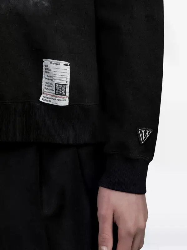 Mihara Yasuhiro Graphic Sweatshirt - Black