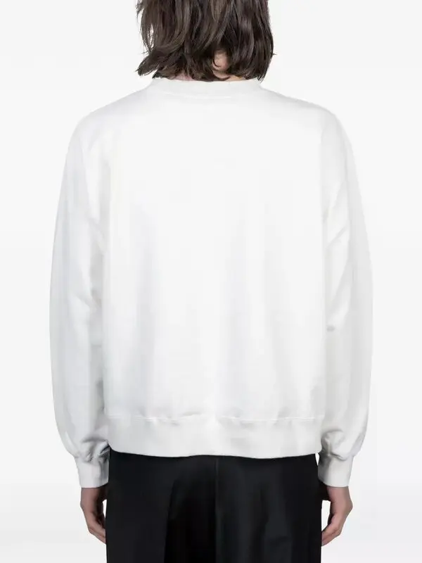 Mihara Yasuhiro Graphic Print Sweatshirt - White