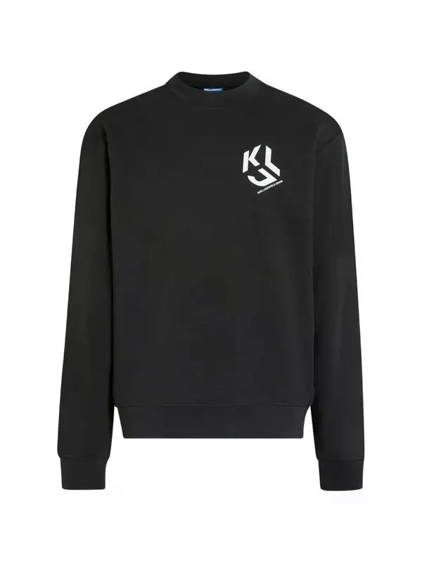 Karl Lagerfeld Monogram-patch Sweatshirt