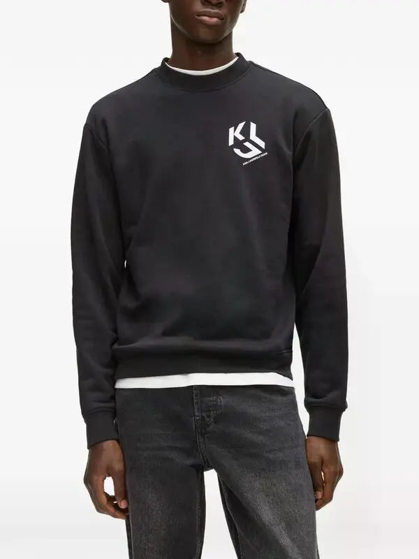Karl Lagerfeld Monogram-patch Sweatshirt