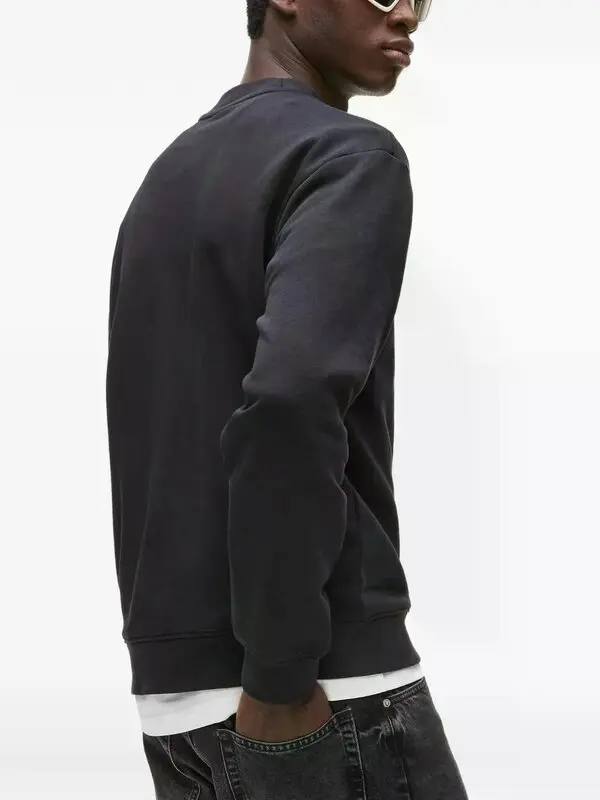 Karl Lagerfeld Monogram-patch Sweatshirt