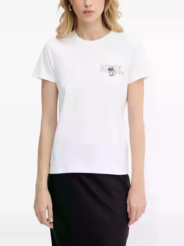 Karl Lagerfeld Graphic-print T-shirt - White