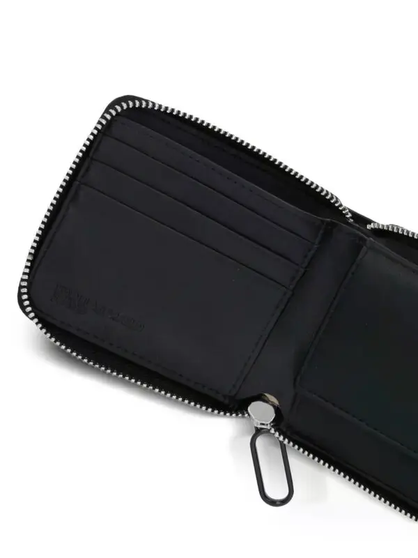 Karl Lagerfeld Embossed Zip Wallet