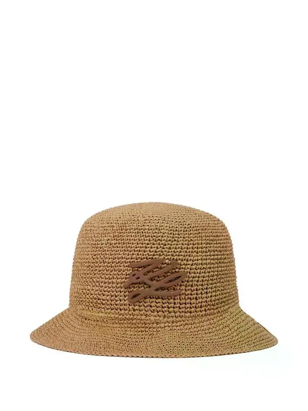Karl Lagerfeld K/autograph Crochet Hat - Neutrals