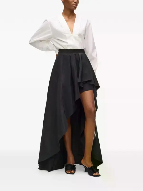Karl Lagerfeld Karl Studio Ruffle Asymmetric Skirt