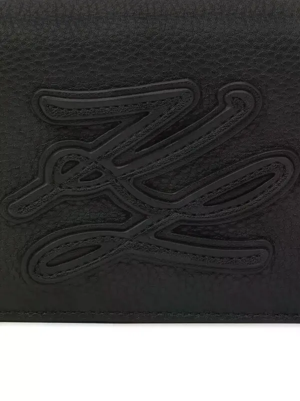 Karl Lagerfeld Mini K/autograph Cross Body Bag - Black