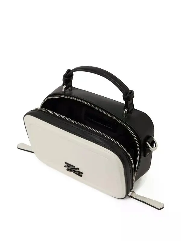 Karl Lagerfeld K/autograph Leather Cross Body Bag