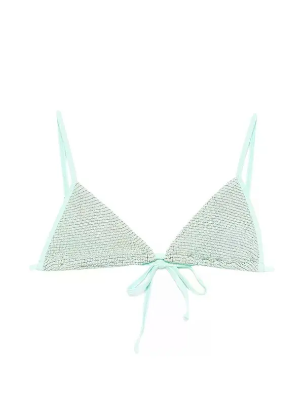 Bond Eye Luana Tie Bikini Top - Blue