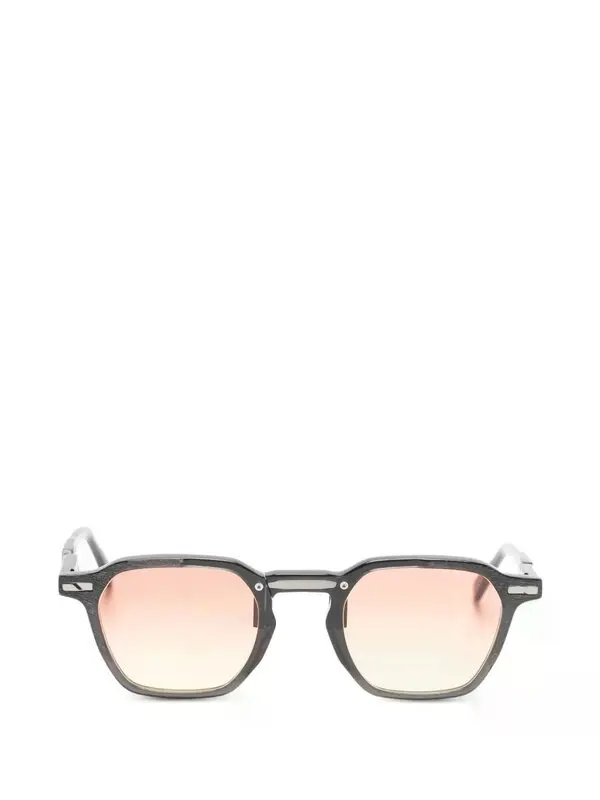 MOVITRA Alias 01 Geometric-frame Sunglasses - Black