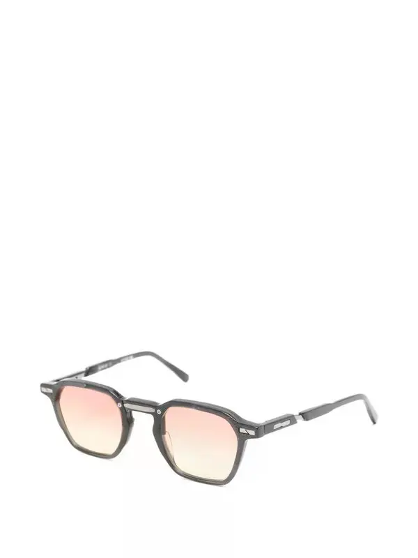MOVITRA Alias 01 Geometric-frame Sunglasses - Black