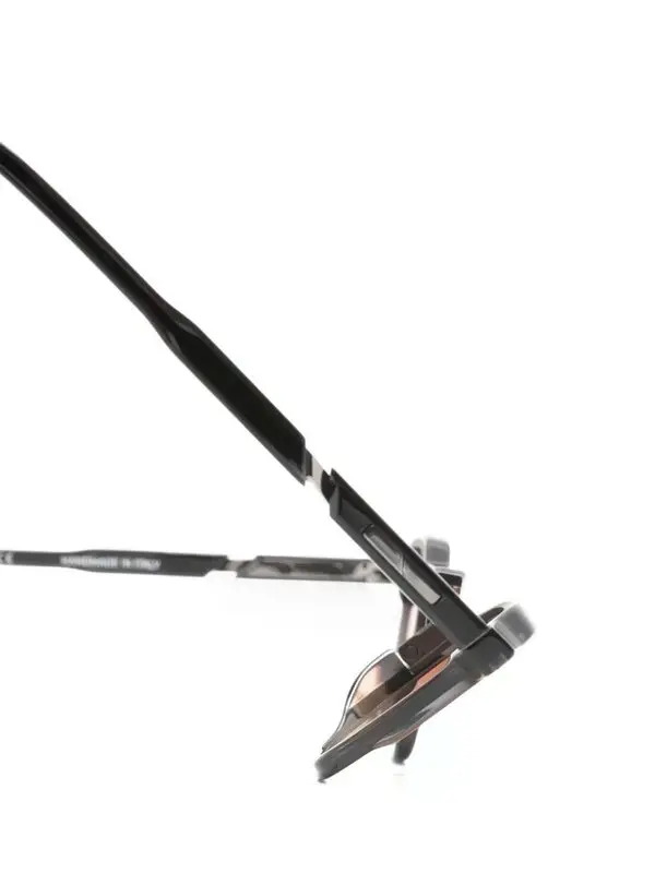 MOVITRA Alias 01 Geometric-frame Sunglasses - Black