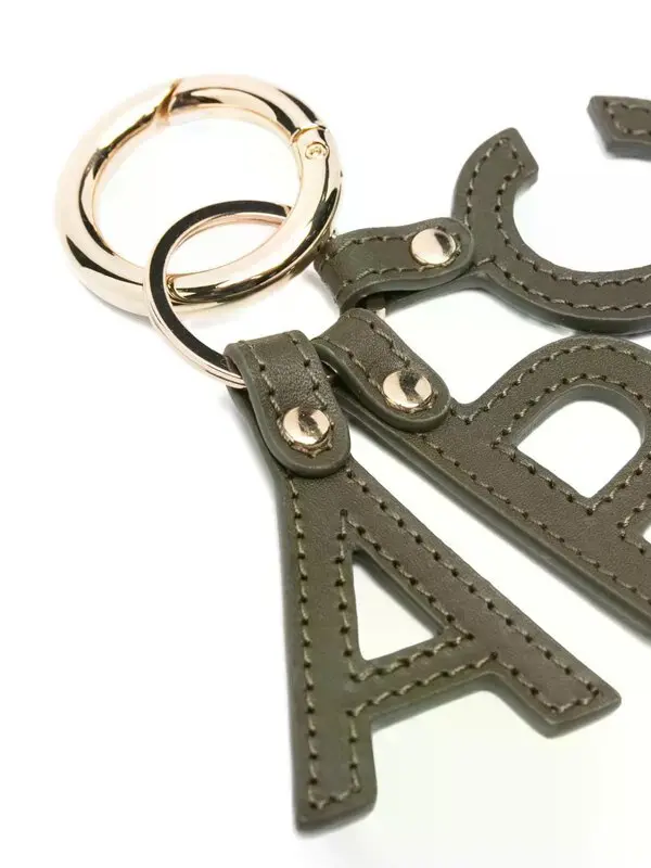 A.p.c. Alphabet Keyring - Green