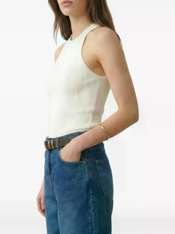 Vanessa Bruno Fine-ribbed Tank Top