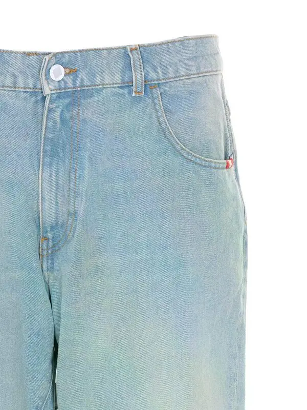 AMISH SUPPLIES Logo Wide Jeans