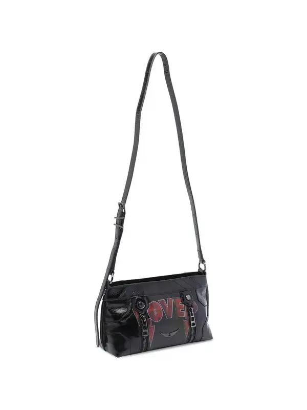 Zadig&Voltaire Zip Cross Body Bag - Black